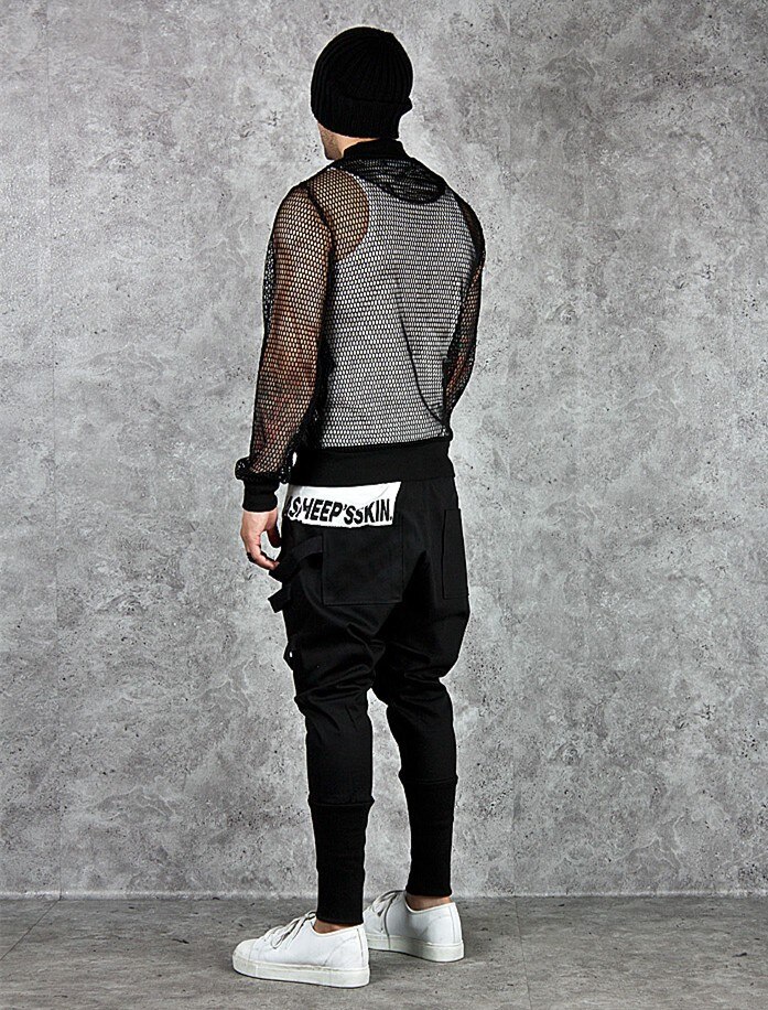 Harem Pants Men Hip Hop Baggy Cross Techwear Trous Grandado