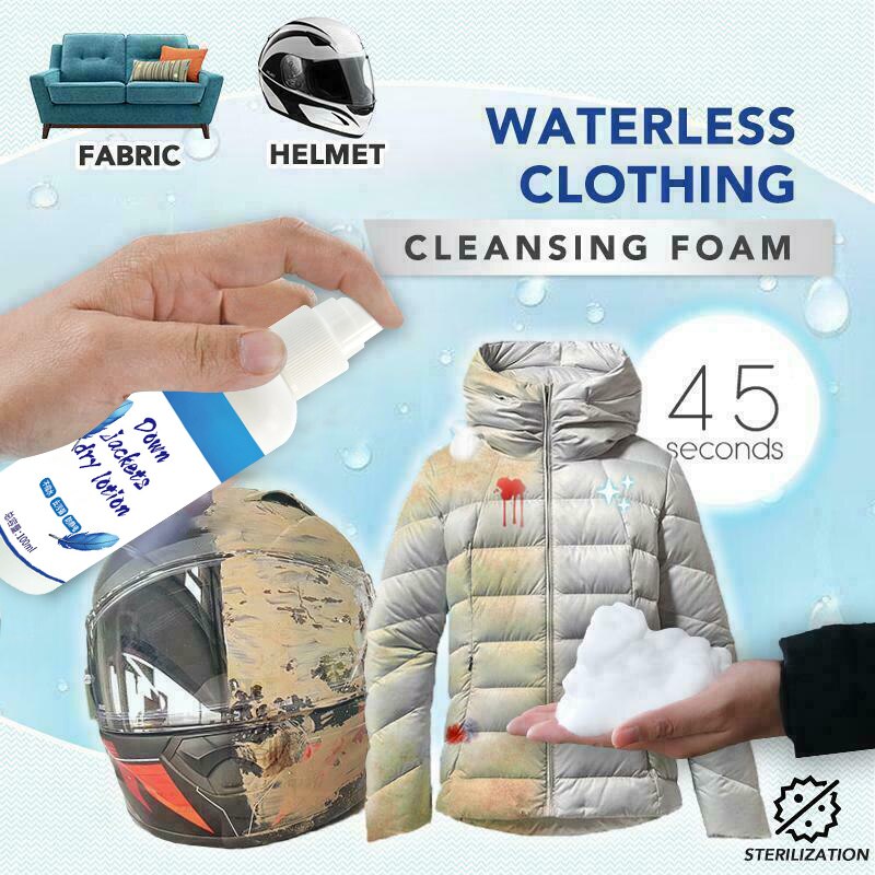 Waterless Clothing Cleansing Foam Clothing Deconta... – Grandado