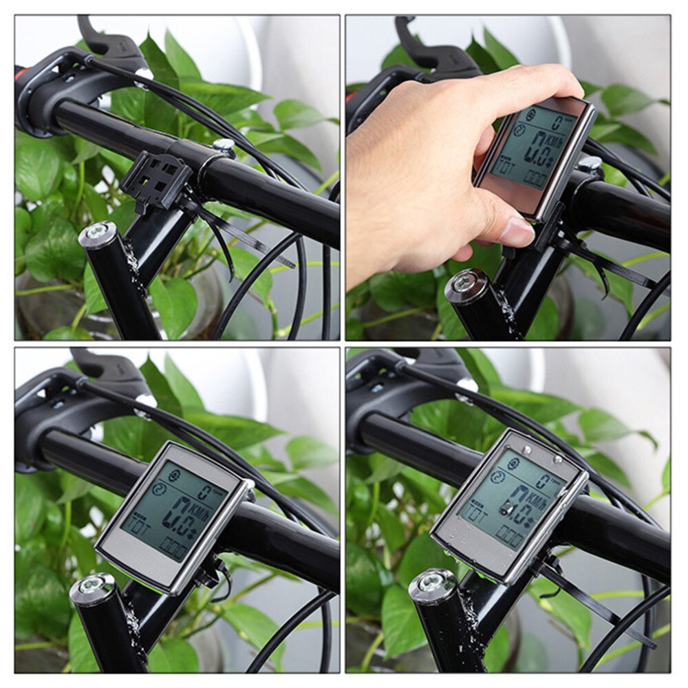Wireless Bicycle Computer Bike Odometer Speedomete... – Grandado