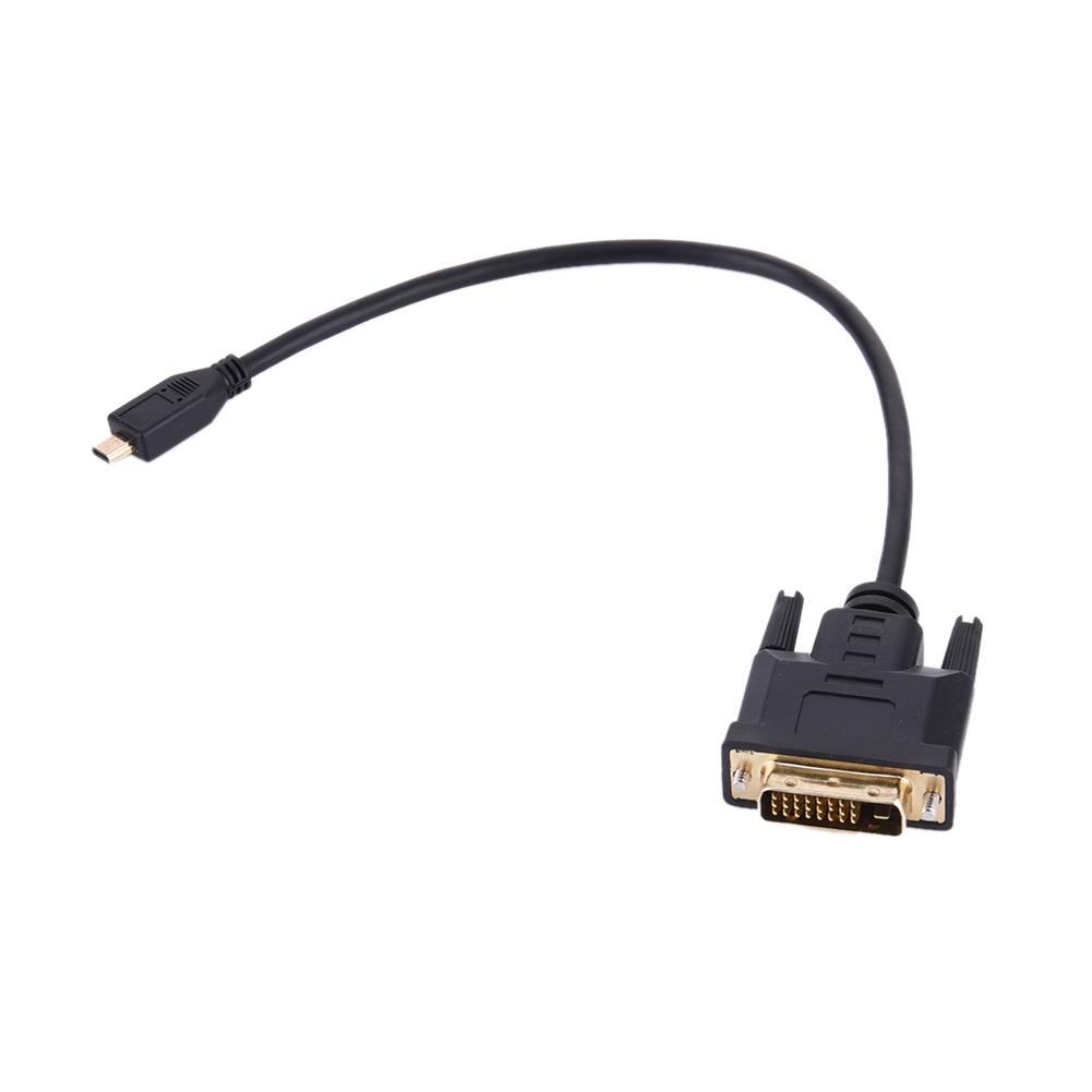 Aux Cable Micro HDMI Male To DVI 24 + 1 Micro HDMI... – Grandado