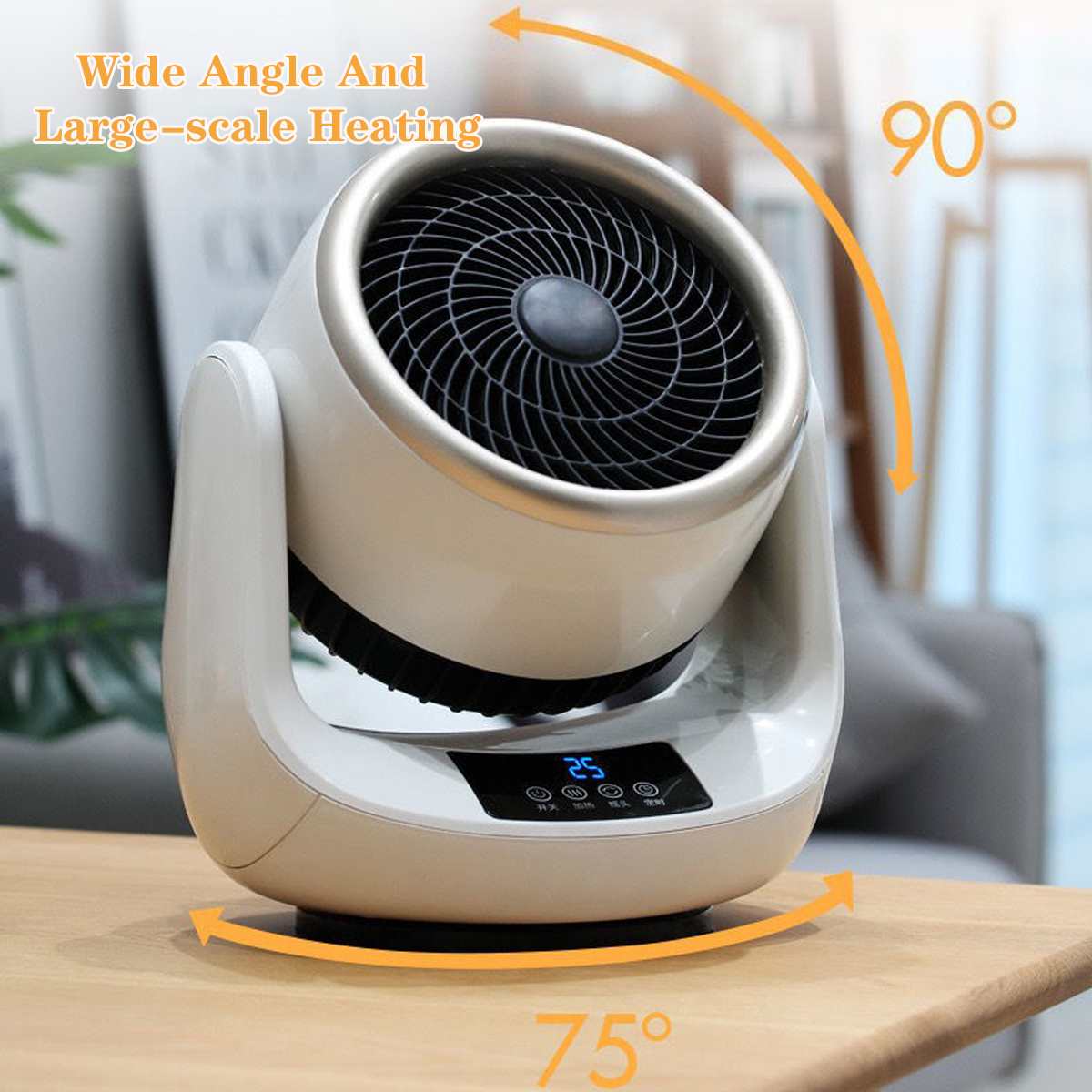 Elektrische Kachel Draagbare Verwarming Ventilator... – Vicedeal