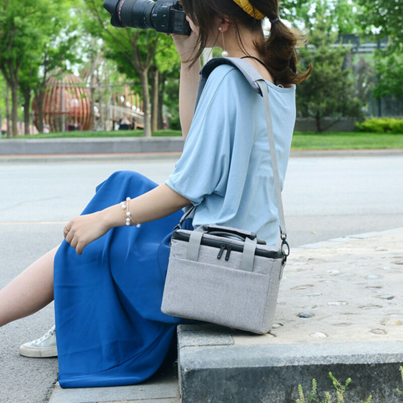 DSLR Camera Shoulder Bag Messenger Carry Insert Po... – Grandado