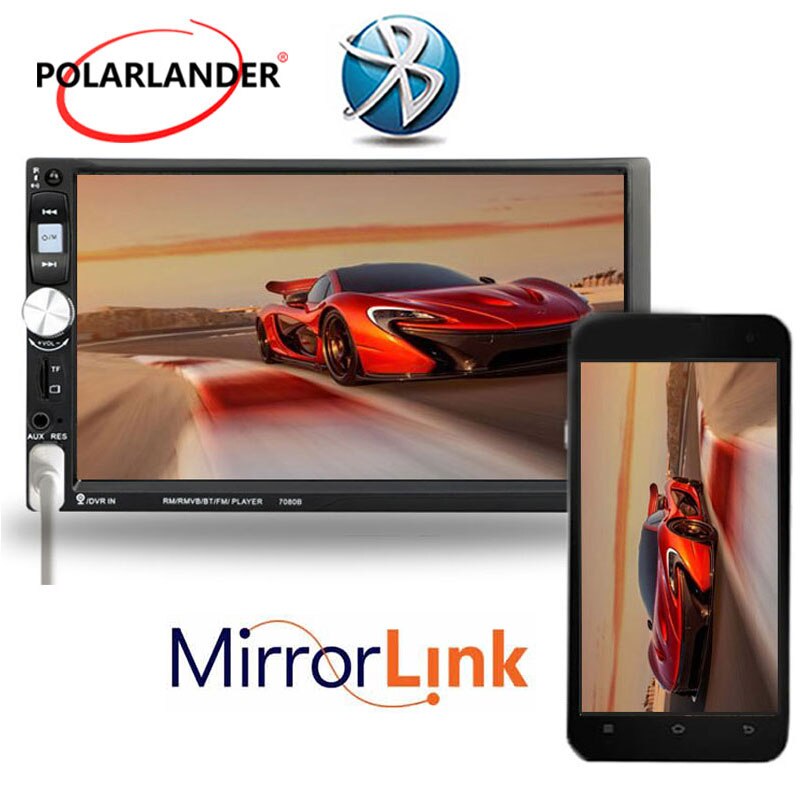 MP5 Player Car Radio Stereo FM USB TF 2DIN 7 Inch ... – Grandado