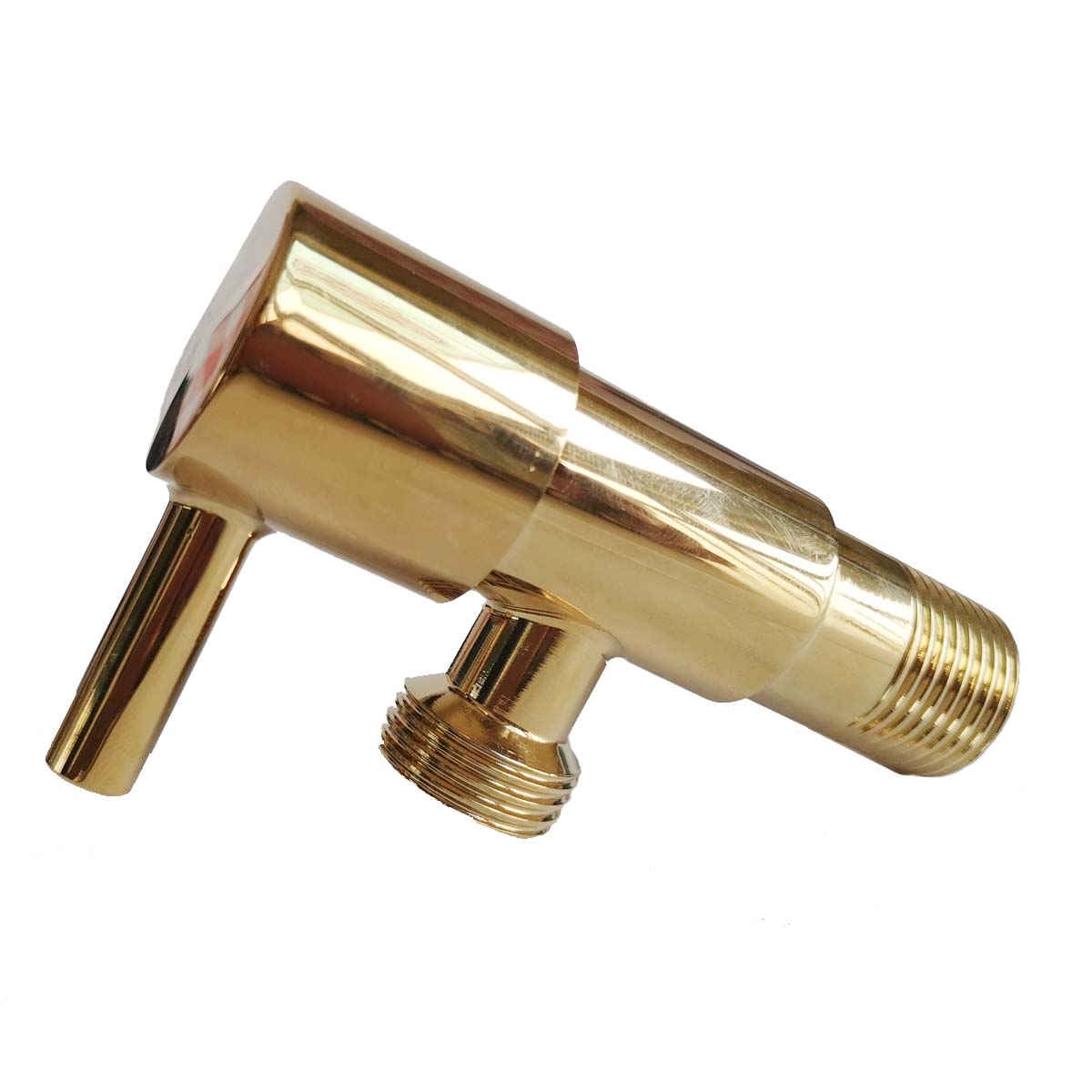 LASO G 1/2" Gold Angle Valve Copper Toilet Tr... – Vicedeal