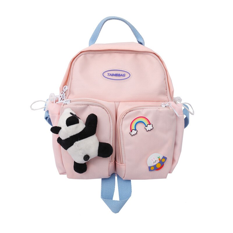 Cute candy color small backpacks for school teenag... – Grandado