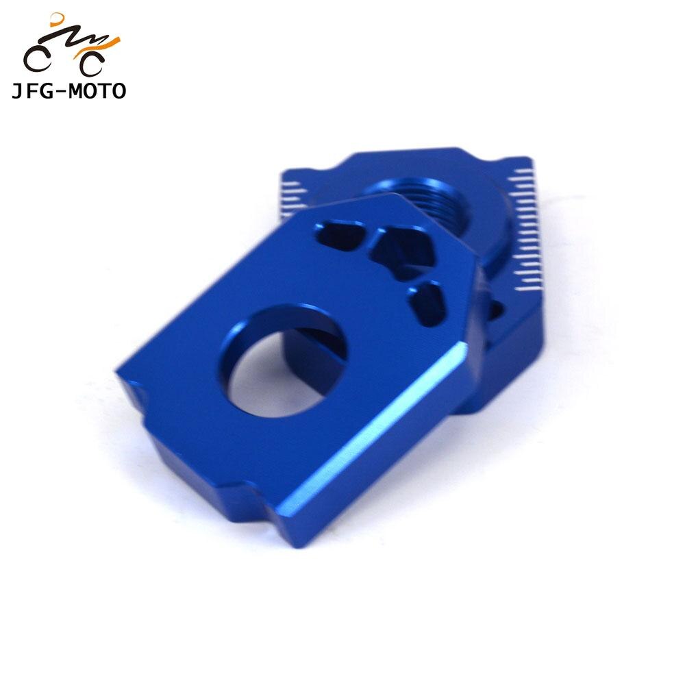 Motorcycle CNC Rear Chain Adjuster Axle Blocks For... – Grandado