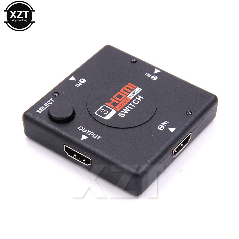 3 Port 1080P HDMI Switcher Adapter 3in 1 Video HDM... – Vicedeal
