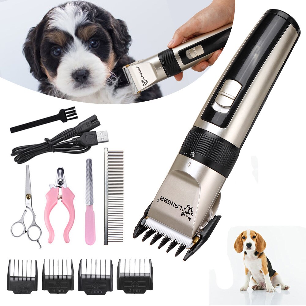 Elektrische Pet Hair Trimmer Oplaadbare Hond Kat G... – Vicedeal