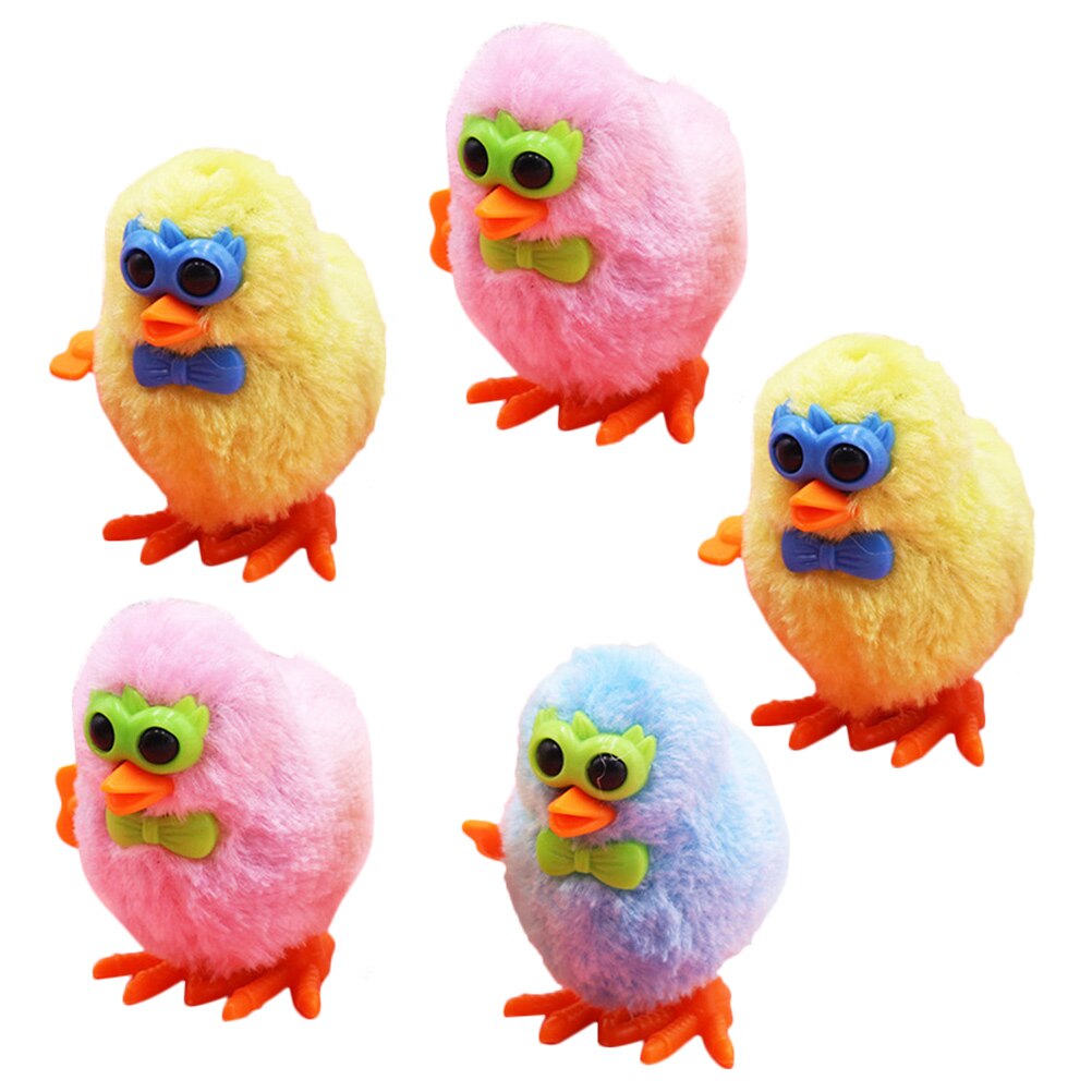 5pcs Wind-Up Jumping Chick Novelty Toys Animal Win... – Grandado