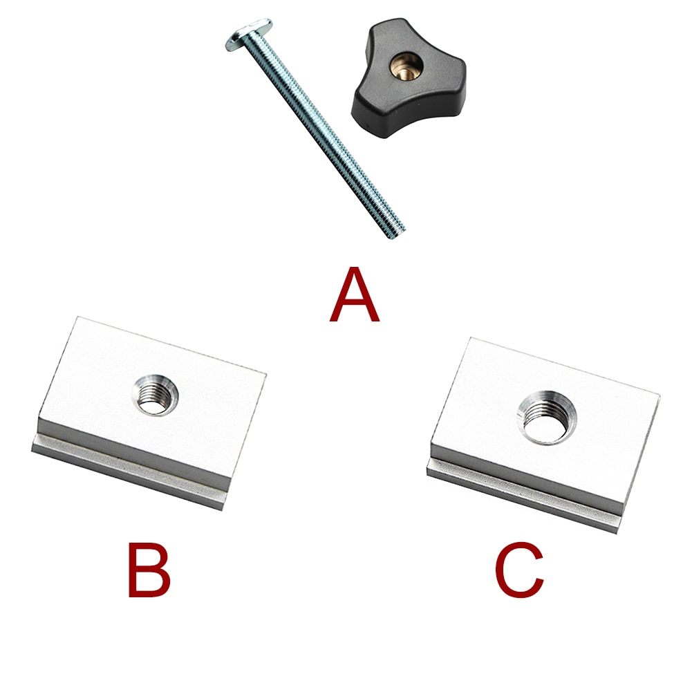 Hand Knop T-Tracks T-Slot Duurzaam Schroef Glijbaa... – Grandado
