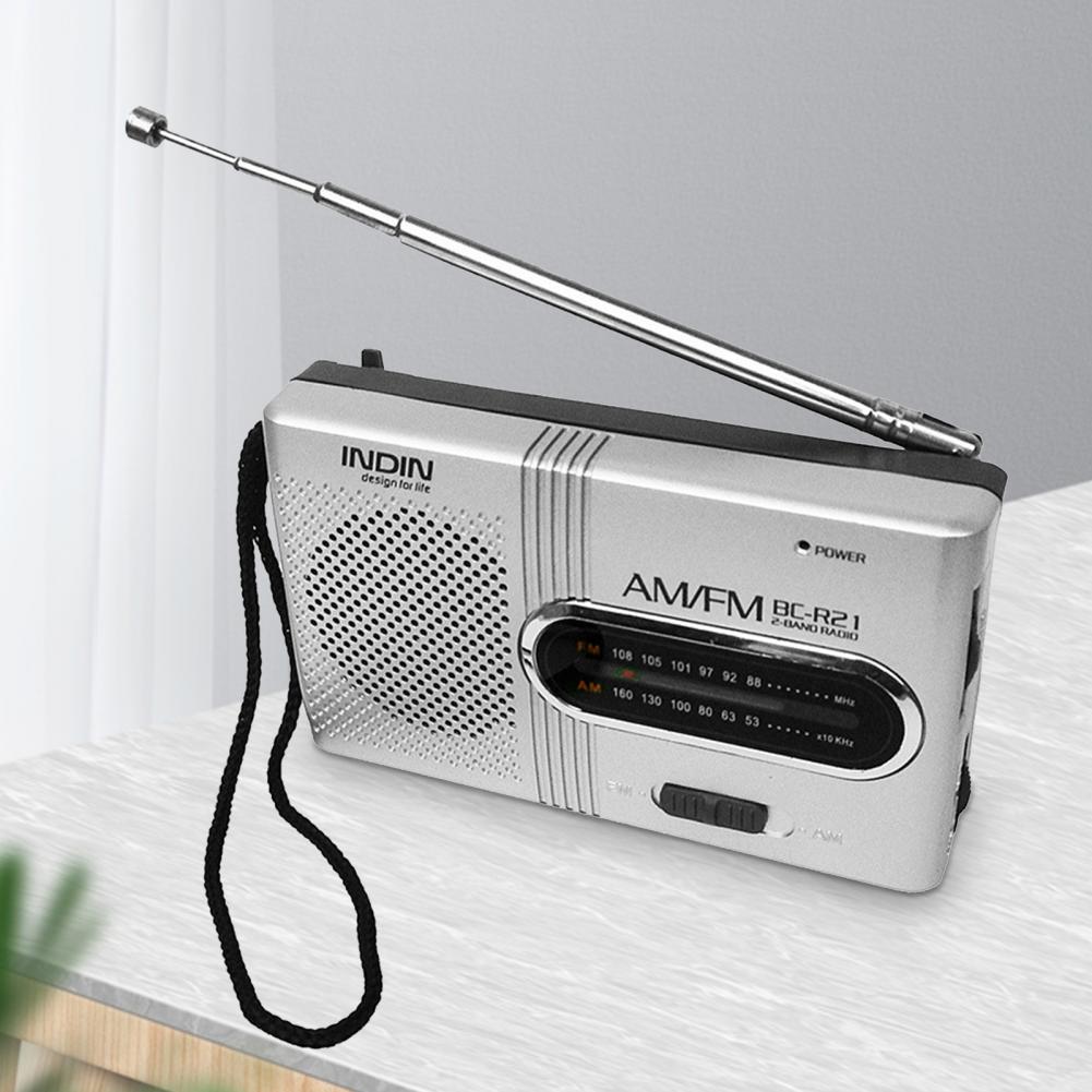 Pocket Miniradio Sterk Signaal Multifunctionl Inge... – Vicedeal
