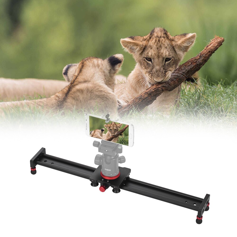 Andoer 20/16/12 inch Aluminium Camera Track Slider... – Grandado