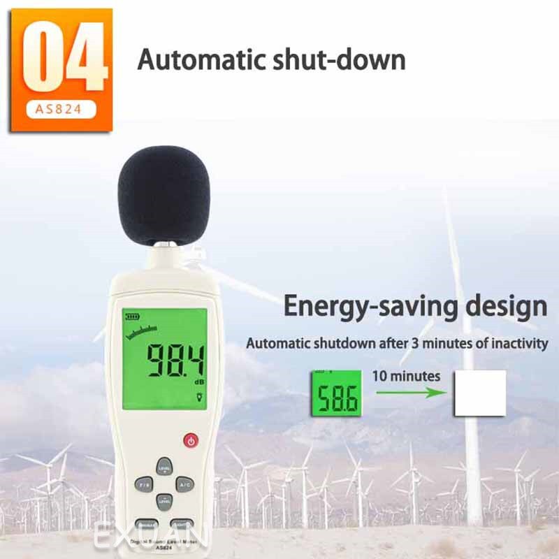 Noise Meter Detector Decibel Meter Noise Tester Ho... – Grandado