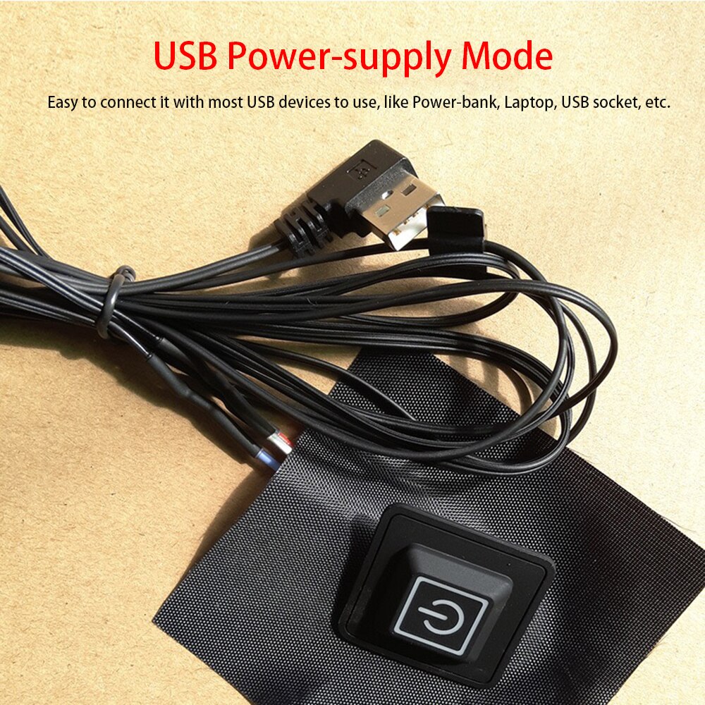 USB Charged Clothes Heating Pad 5V Electric Heatin... – Vicedeal
