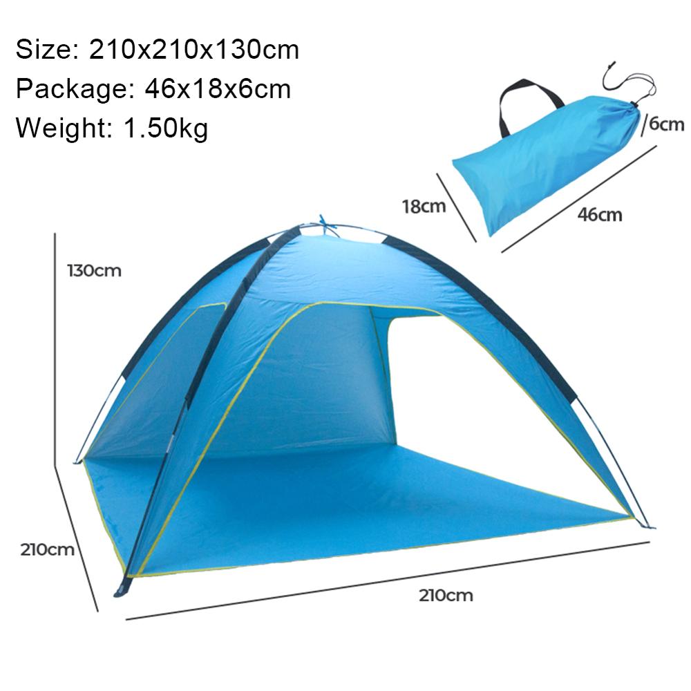 Beach Tent Sun Water Resistant Outdoor Canopy Shel... – Vicedeal
