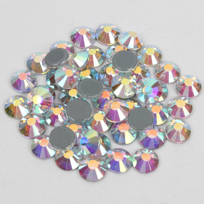Grade AAAAA Rhinestones Shiny crystal AB Flatback ... – Vicedeal