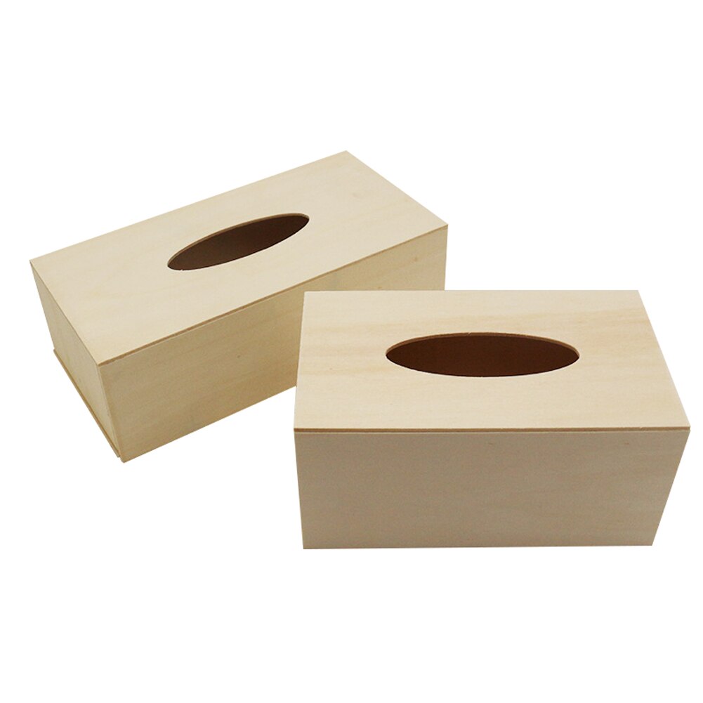 Accessory Dustproof Solid Wood Rectangle Clay Tiss... – Grandado