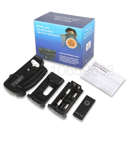 MBD17 Hand Grip Battery Grip for Nikon D500 DSLR C... – Grandado