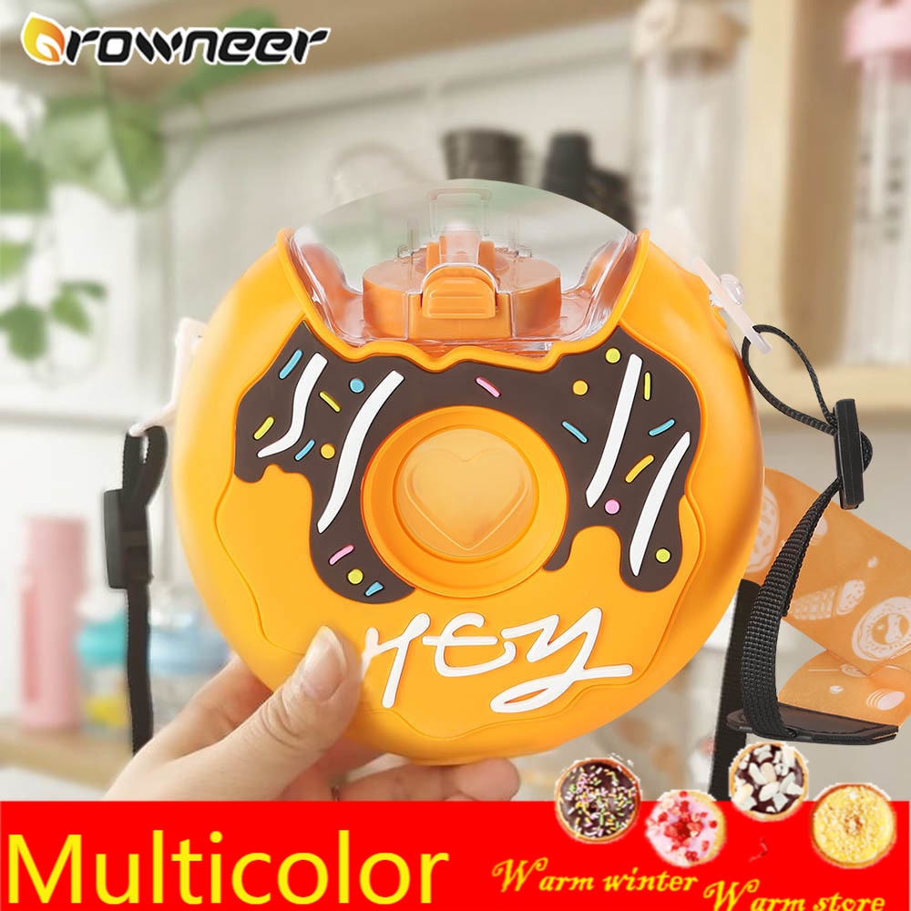 300Ml/380Ml Multicolor Touw Stro Regenboog Donut I... – Vicedeal