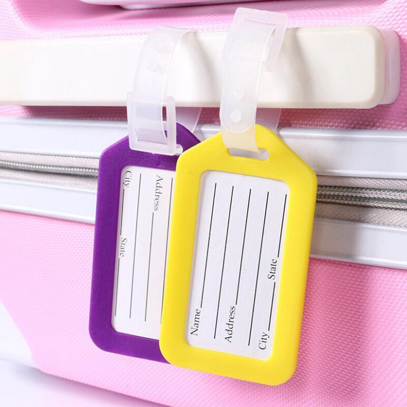 Classic Plastic Luggage Tag Travel Suitcase Baggag... – Vicedeal
