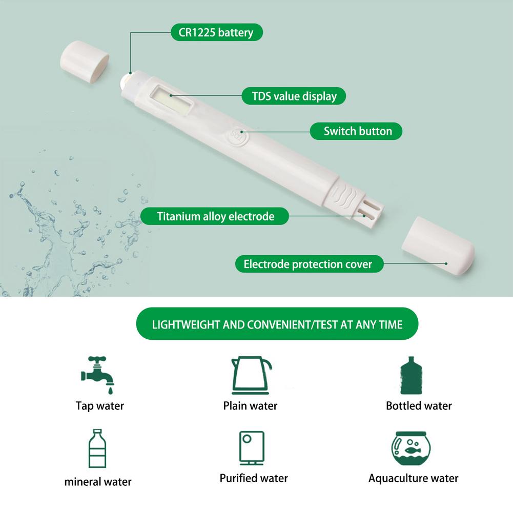 Water Test Pen Drinking Water Tester Analysis Of W... – Grandado