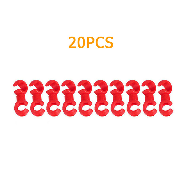 20pcs S Shaped Bike Cable Clips Rotating Mountain ... – Grandado