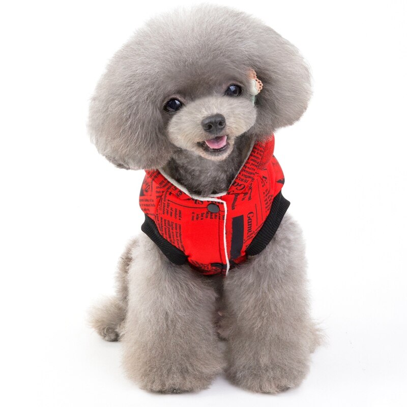 2 Legged Dog Clothes Cotton-padded Clothes Christm... – Grandado