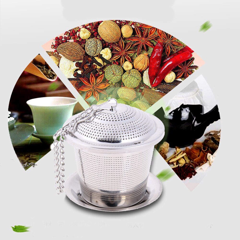 Tea Infuser Reusable Stainless Steel Mesh Tea Stra... – Grandado
