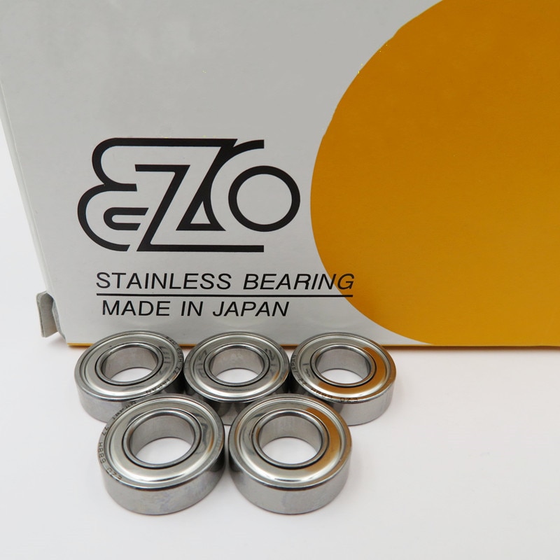 10 Pcs Japan Ezo Rvs Lager S688ZZ 8*16*5 Mm 688HZZ... – Grandado