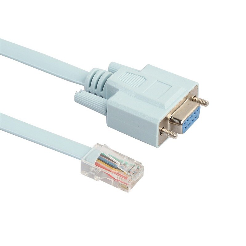 Kabel RJ45 Cat5 Ethernet zu Rs232 DB9 COM Port Ser... – Grandado