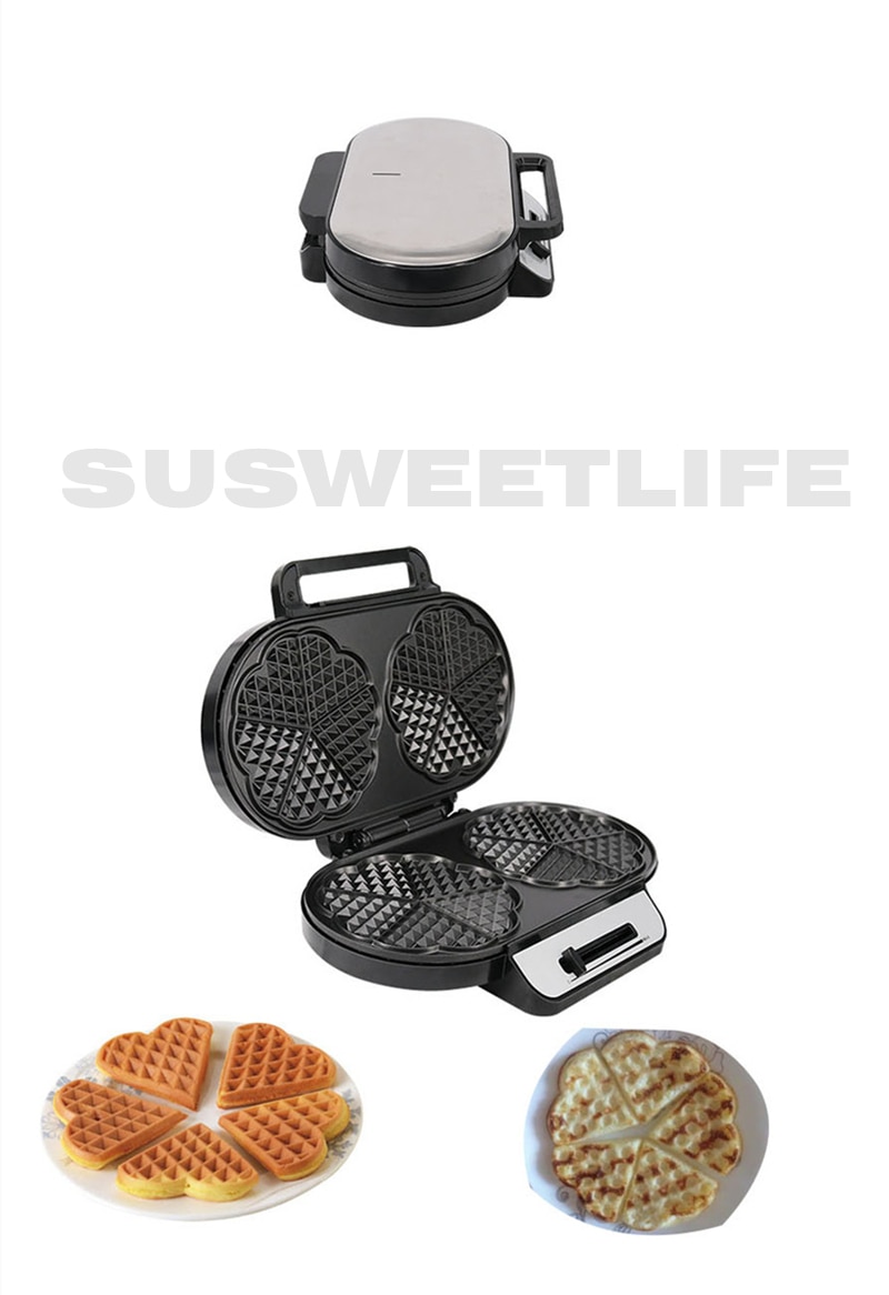 Double-head Mini Waffle Maker Multifunctional Home... – Grandado