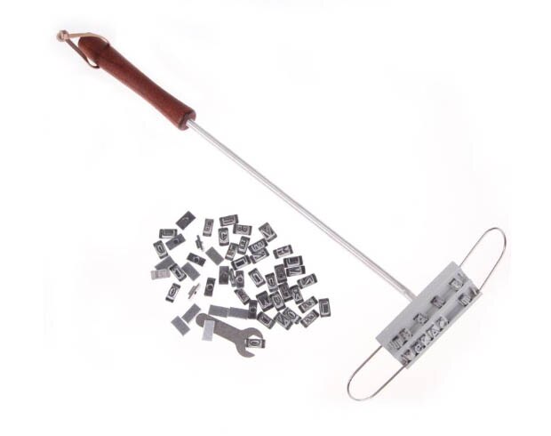 BBQ LOGO maker DIY Barbecue branded mark maker bar... – Grandado