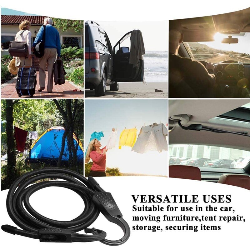 -Outdoor travel 1.5m adjustable stretch car clothe... – Grandado