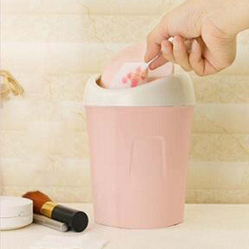 Multi Color Mini Waste Bins Plastic Paper Dustbin ... – Grandado