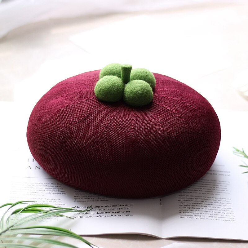 Summer Japanese Sweet Beret Four Seasons All-Match... – Grandado