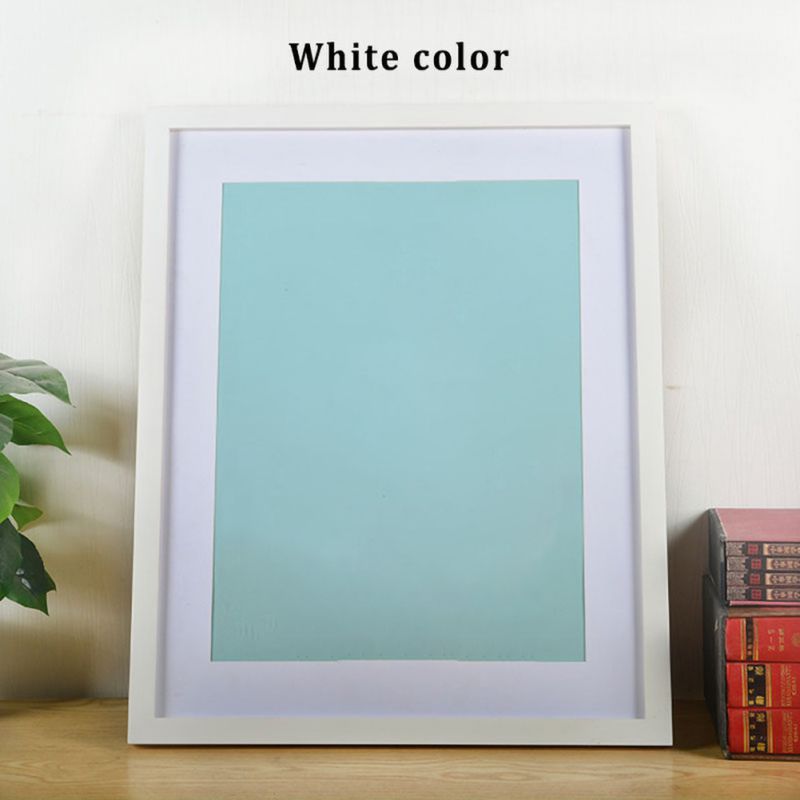 Nordic A3 Wooden Frame Black White Color Photo Frames For Wall Art ...