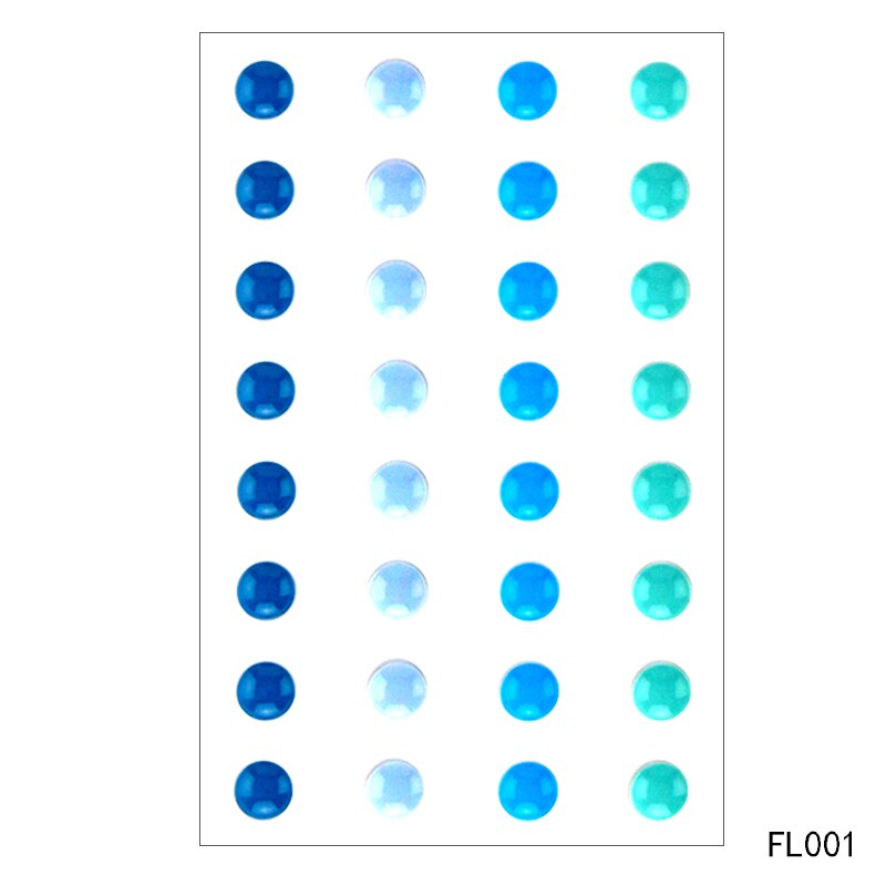 Colorful spot style Self-adhesive Enamel Dots Resi... – Grandado