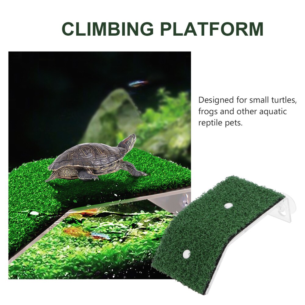 Schildpad Platform Aquarium Aquarium Gesimuleerde ... – Vicedeal