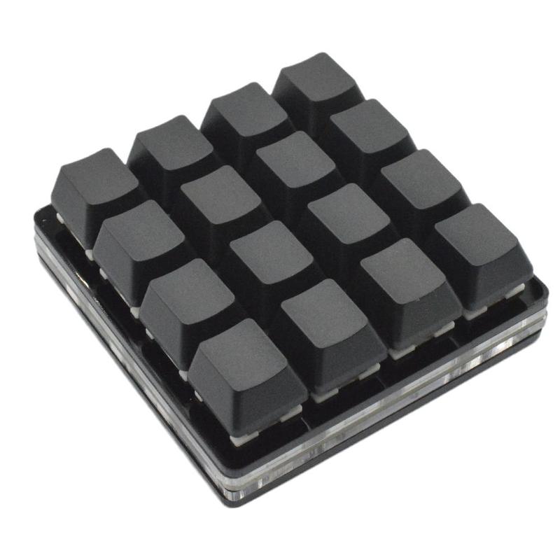 16 Key Black Keypad Mechanical Keyboard Custom Sho... – Grandado 16 Key Black Keypad Mechanical Keyboard Custom Sho... – Grandado