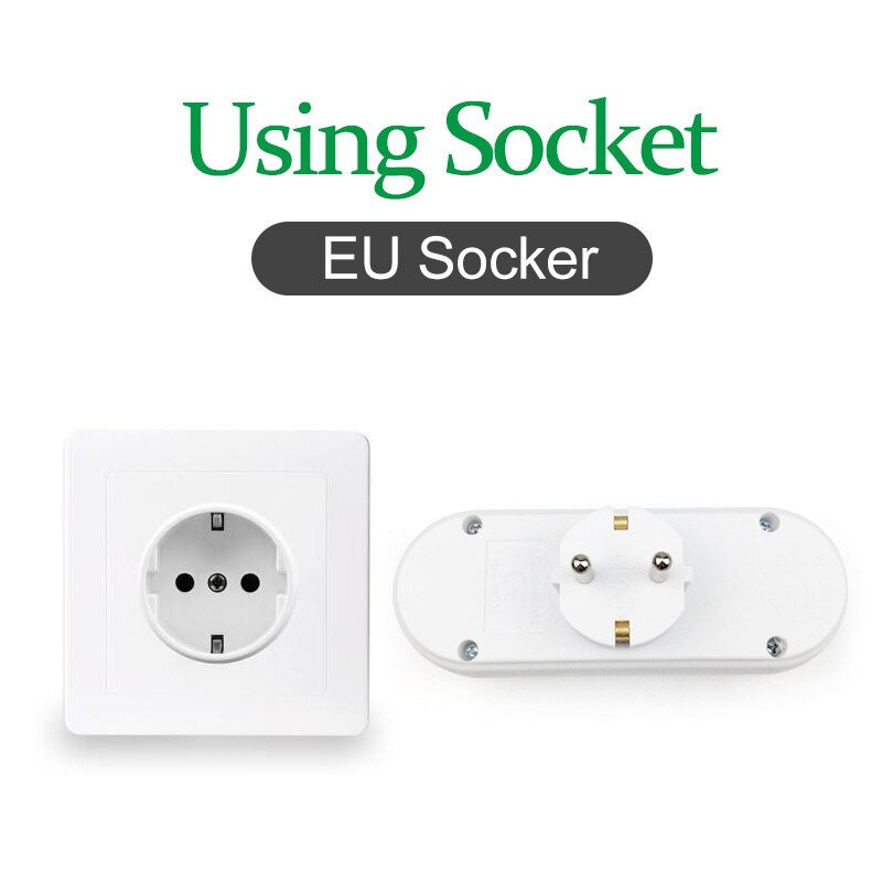 1 in 3 EU Adapter 4.8mm eu Adaptor Electronic Devi... – Grandado