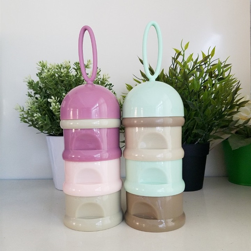 Portable Baby Food 3 Layer Storage Box Bear Frog E... – Vicedeal