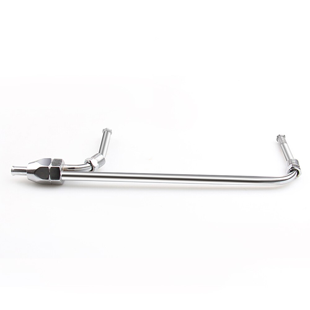 Chrome Gas Hard Tube Fuel Line Kit for 4160 Barrel... – Grandado