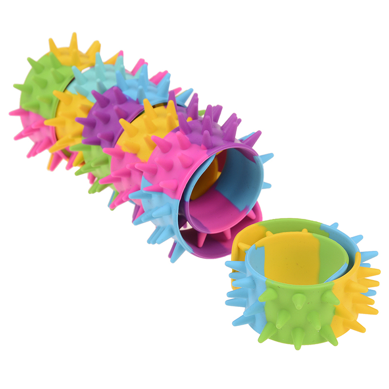 Spiky Slap Bracelet Silicone Spike Fidget Bracelet... – Vicedeal