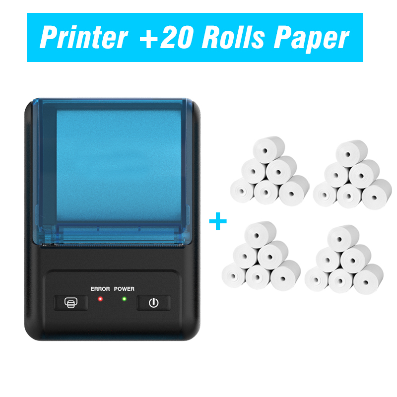 Thermische Pos Bonprinter Draagbare Mini Mobiele B... – Vicedeal