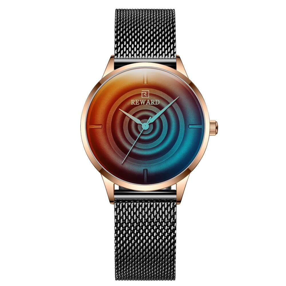 Reward Couple watches Magic Iridescent Crystal Gla... – Grandado