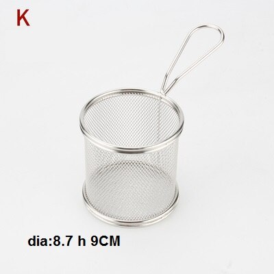 Mini 304# stainless steel French fries chips food ... – Vicedeal