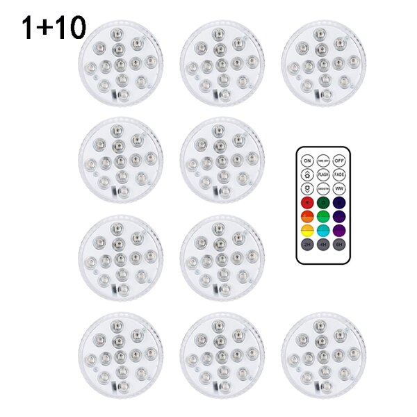 13 Led Dompelpompen Licht Voor Zwembad Tuin Fontei... – Vicedeal