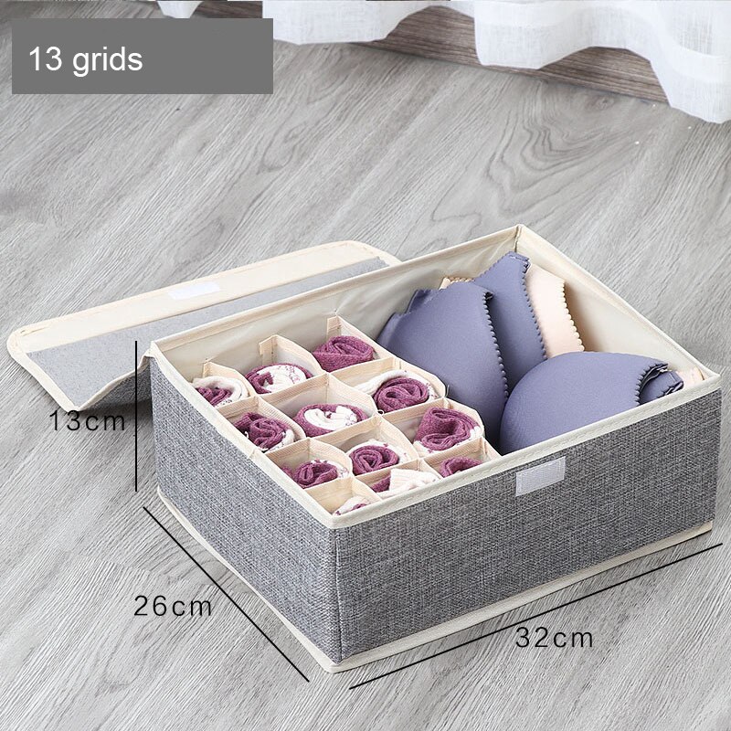 Fowecelt 2 Size Underwear Bra Socks Storage Cabine... – Grandado