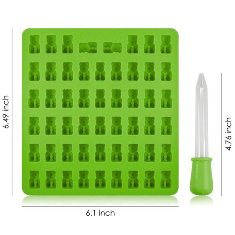 Silicone Forms Silicone Mold Gummy Bear Shape Bear... – Grandado