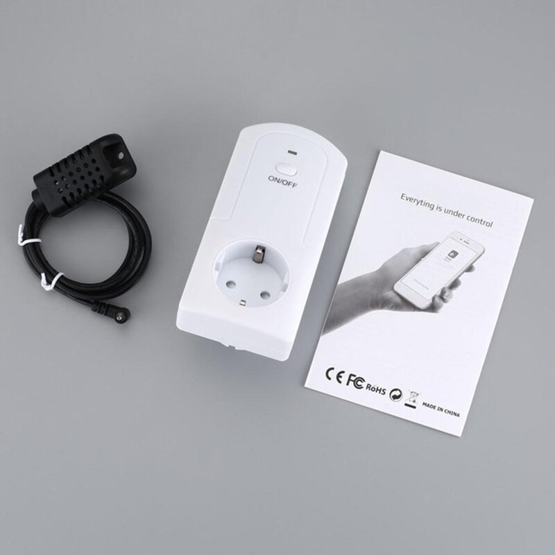 Wifi trådlös temperatur luftfuktighet termostat mo... – Grandado Wifi trådlös temperatur luftfuktighet termostat mo... – Grandado
